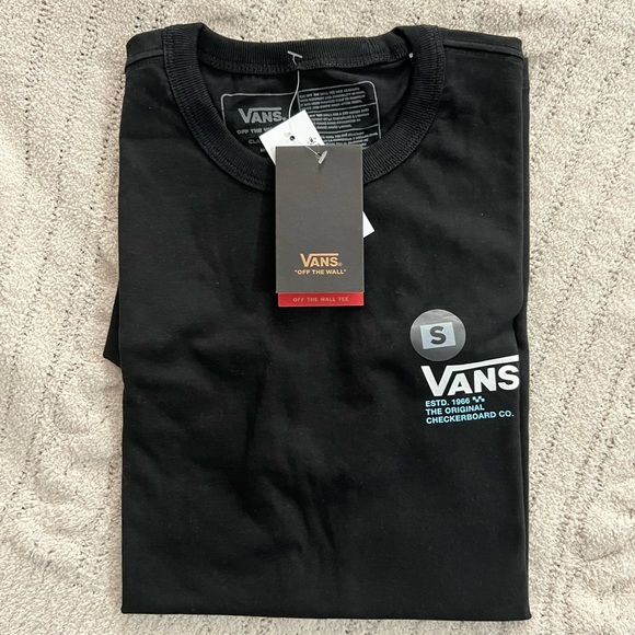 Vans | Shirts | Vans Off The Wall Og Checkerboard Short Sleeve Tee ...